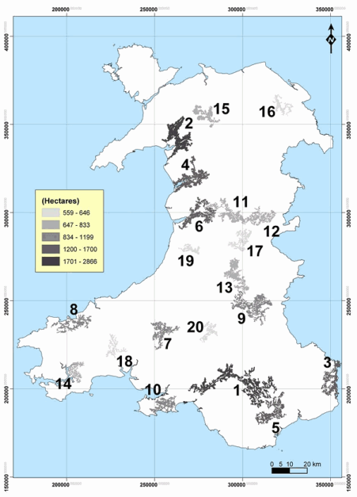 Woodland habitat networks for Wales - Forest Research